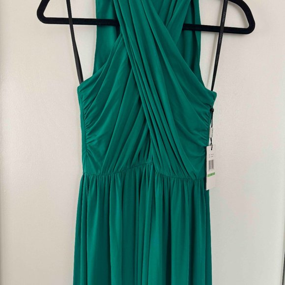 Calvin Klein | Dresses | Nwt Calvin Klein Green Dress Trendy ...